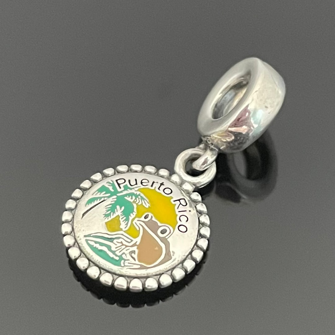 Pandora Puerto Rico Crested Toad Exclusive Charm, 925 Jewelry,mother's ...