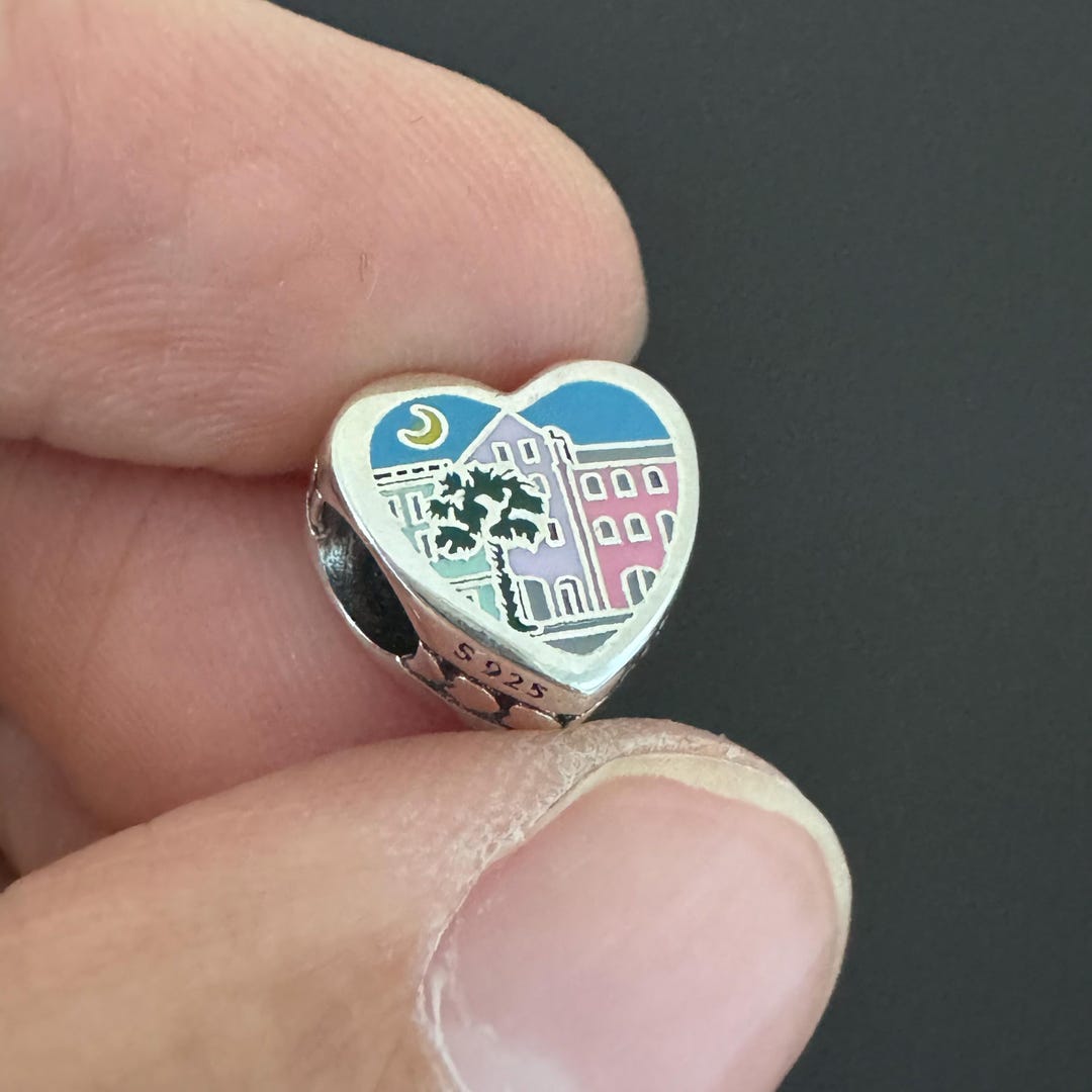 Original Brand New Pandora South Carolina Exclusive Heart Charm ...