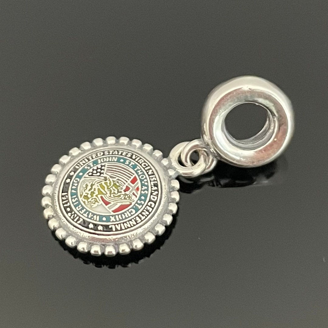 Pandora US. Virgin Islands Charm St. Thomas, St. John, or St. Croix ...