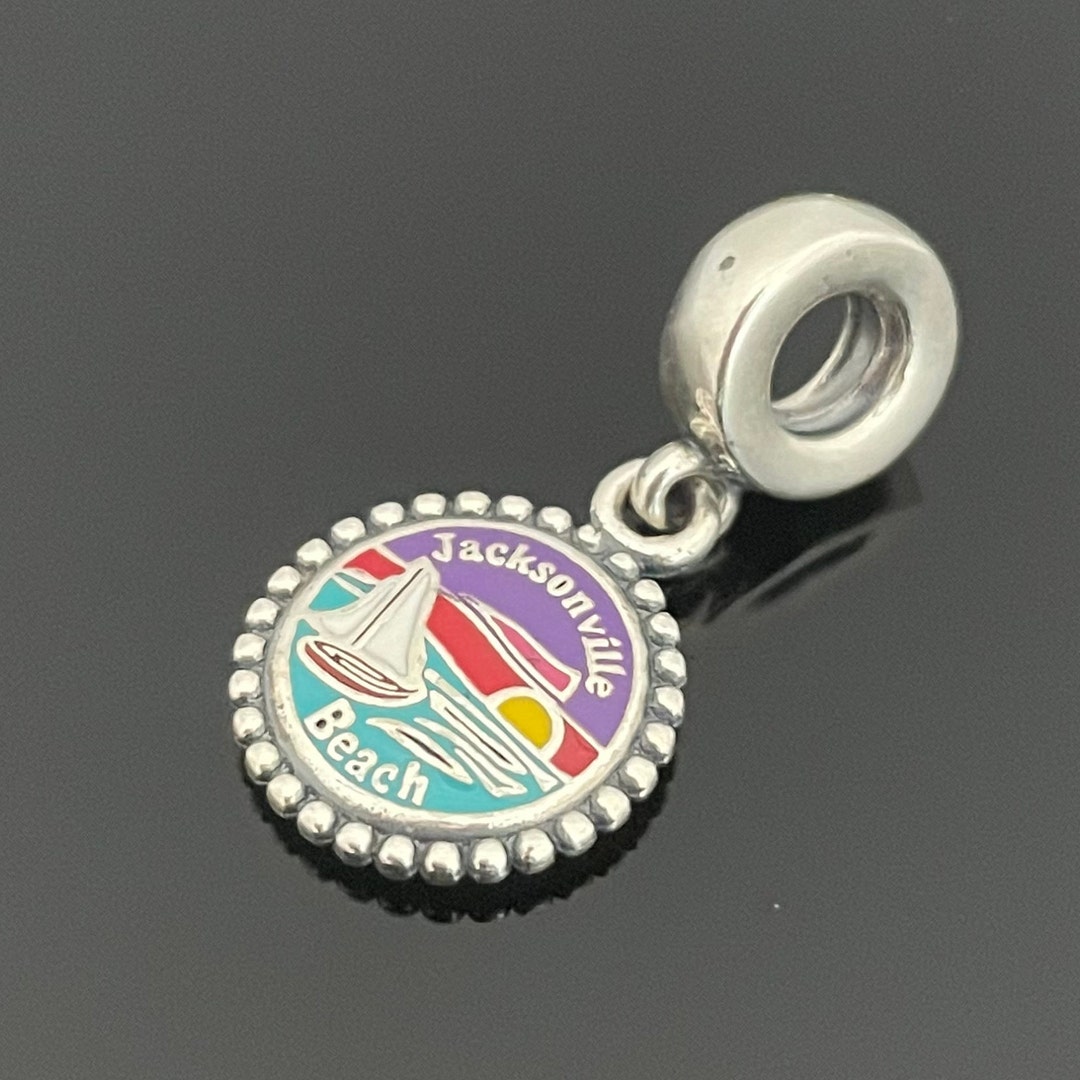 Pandora Florida Jacksonville Beach Exclusive Charm |925 Jewelry | Women ...