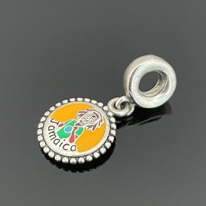 Pandora Authentic Jamaican Exclusive Charm Exclusive Charm Beach, Gift ...