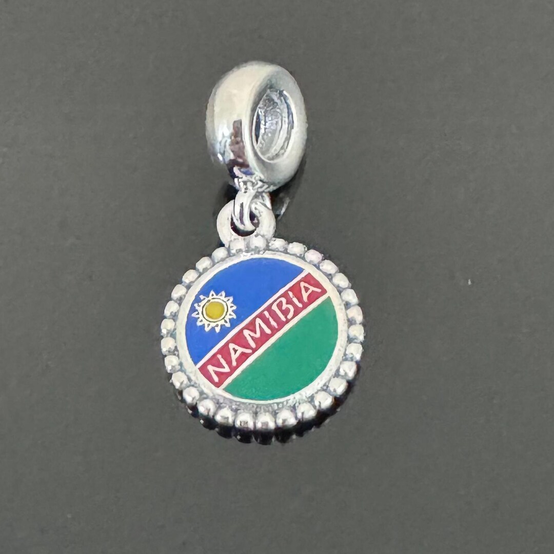 Pandora Brand Charm |pandora Flag of NAMIBIA Dangle Charm|pandora ...