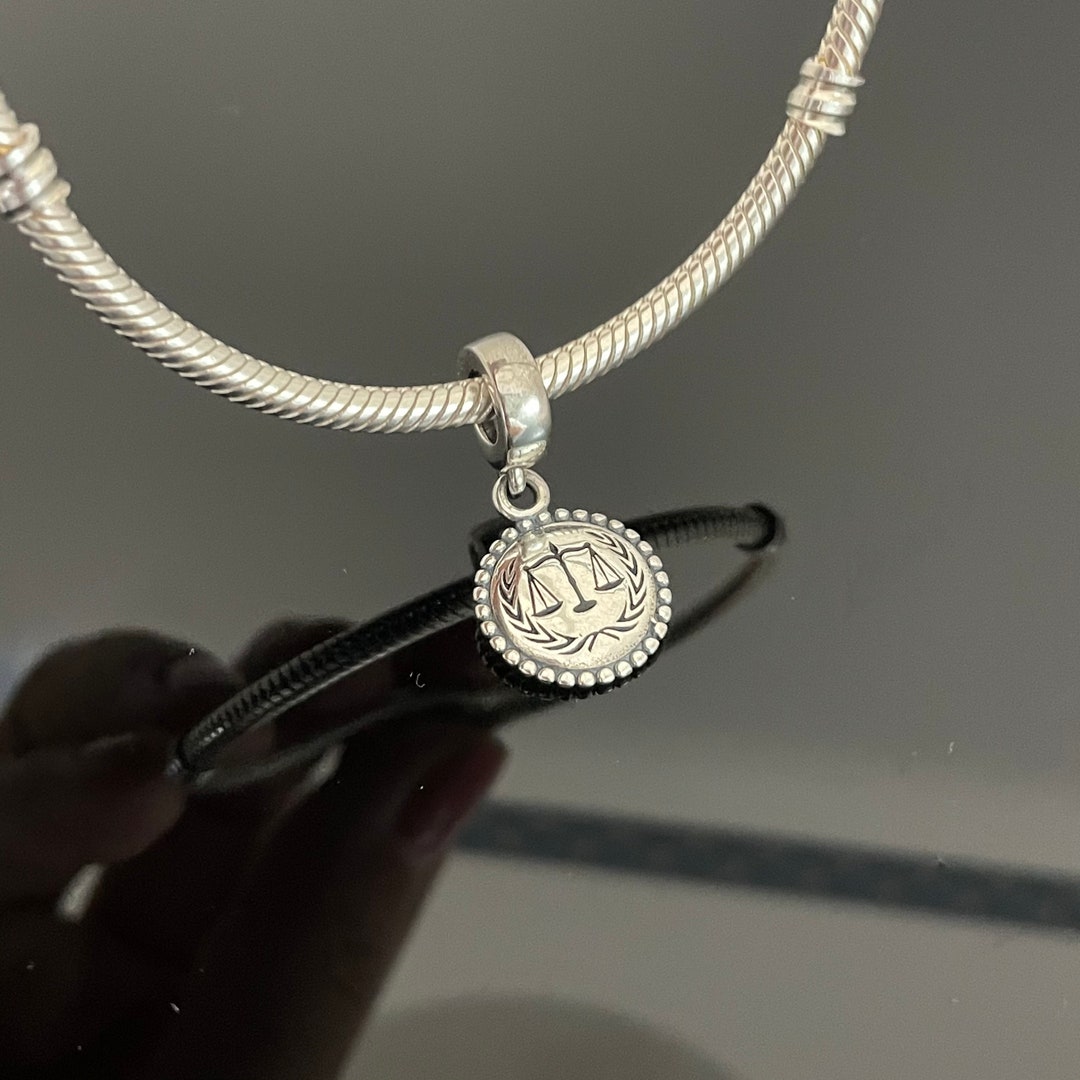 Gift for Boss | Pandora Law Justice Freedom Exclusive Dangle Charm |925 ...