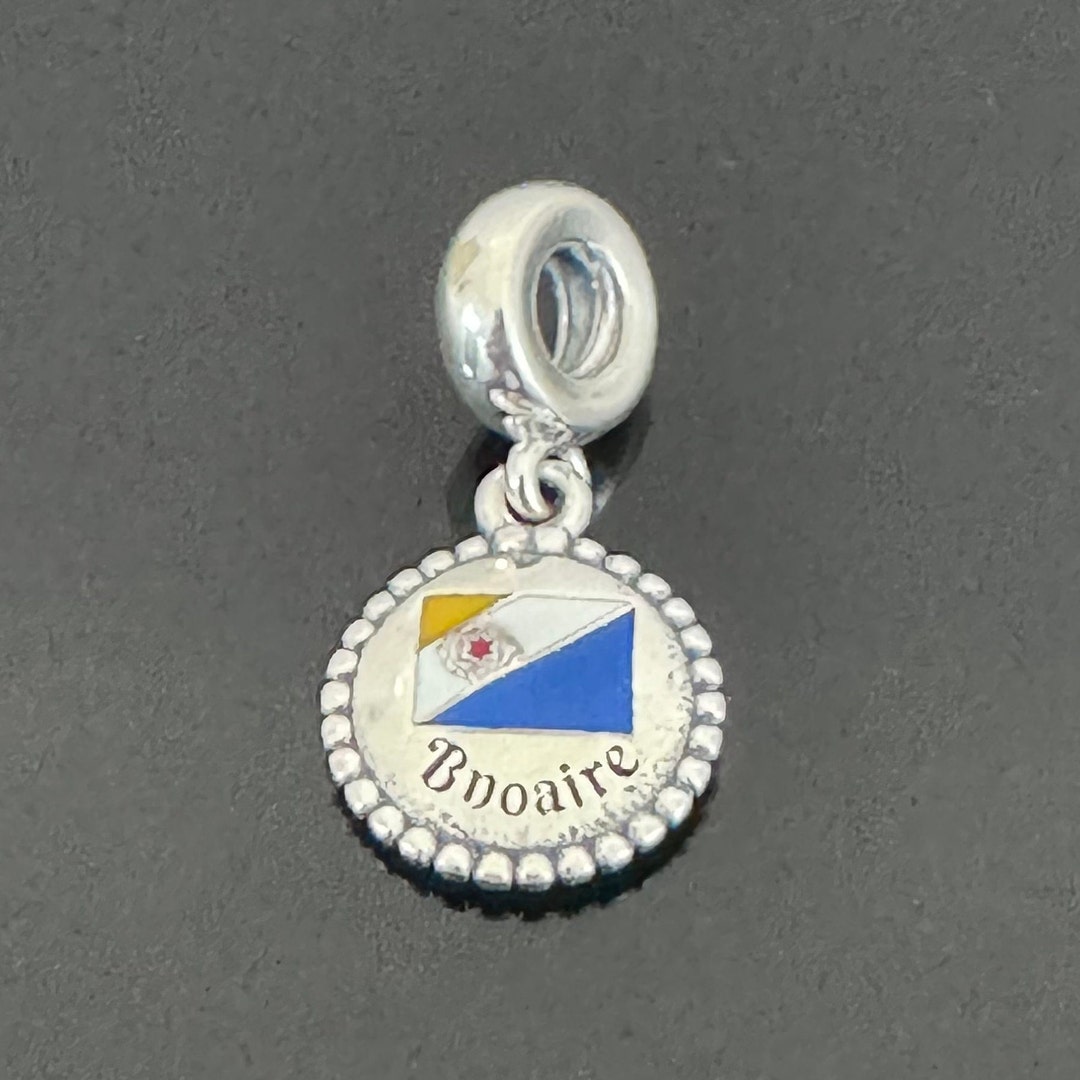 Pandora Bnoaire Flag Dangle Charm | 925 Jewelry | Women Jewelry ...