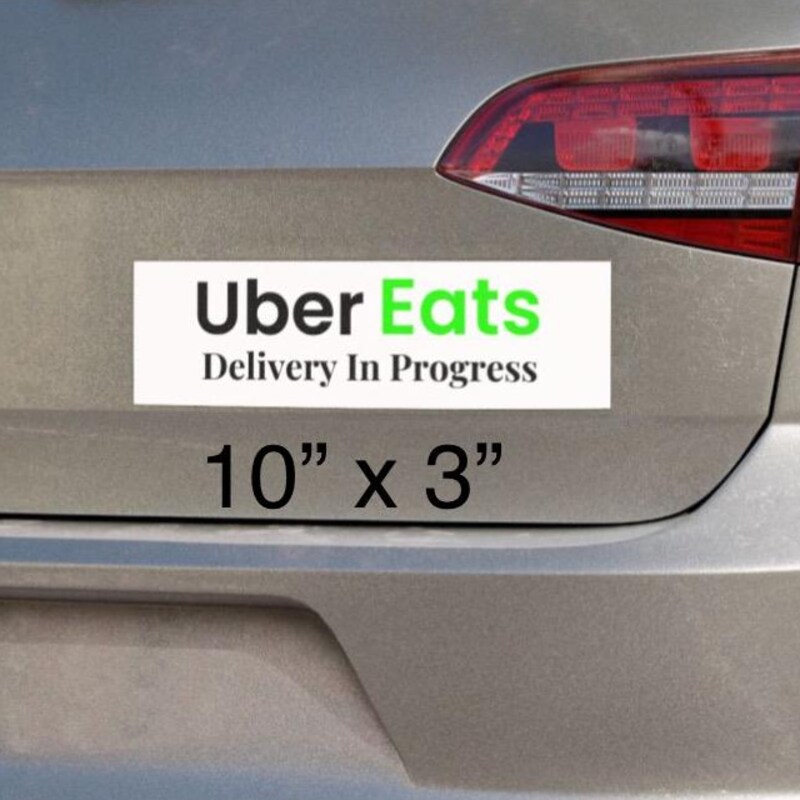 Uber Eats Decal - Etsy