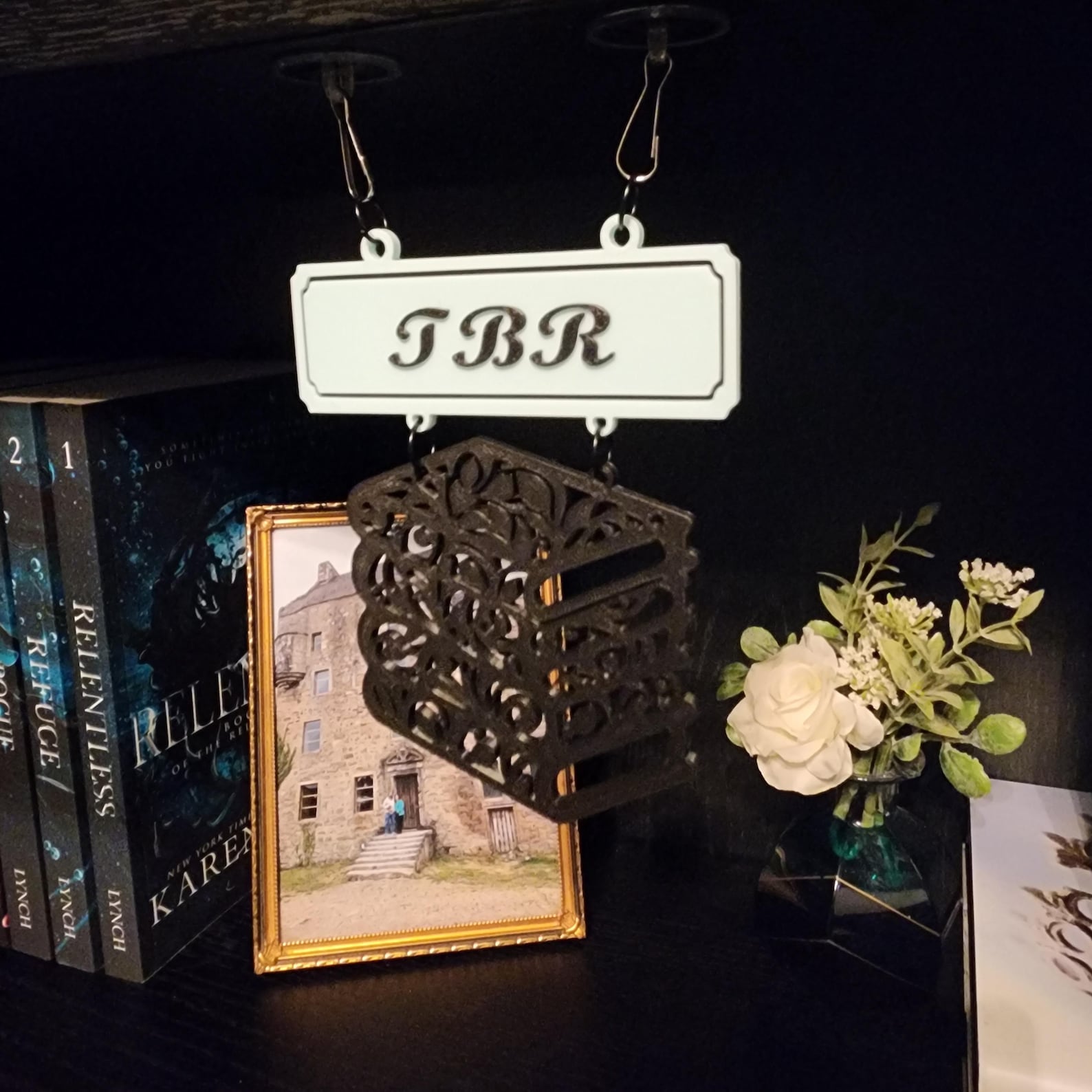 Hanging Library Genre Sign 3D Print File- FULL Set | Home Library Book ...