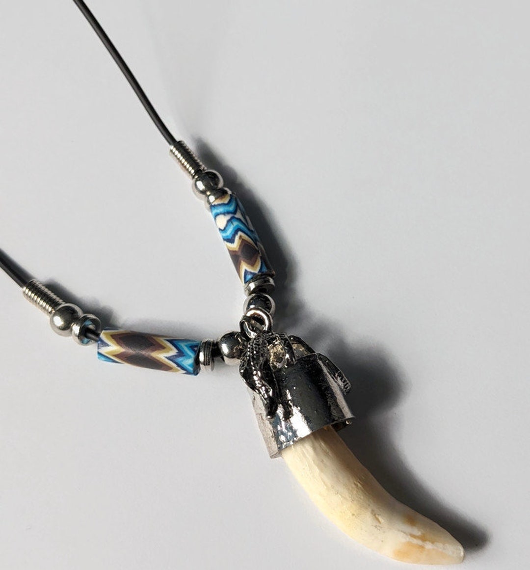 Alligator Tooth Necklace - Etsy
