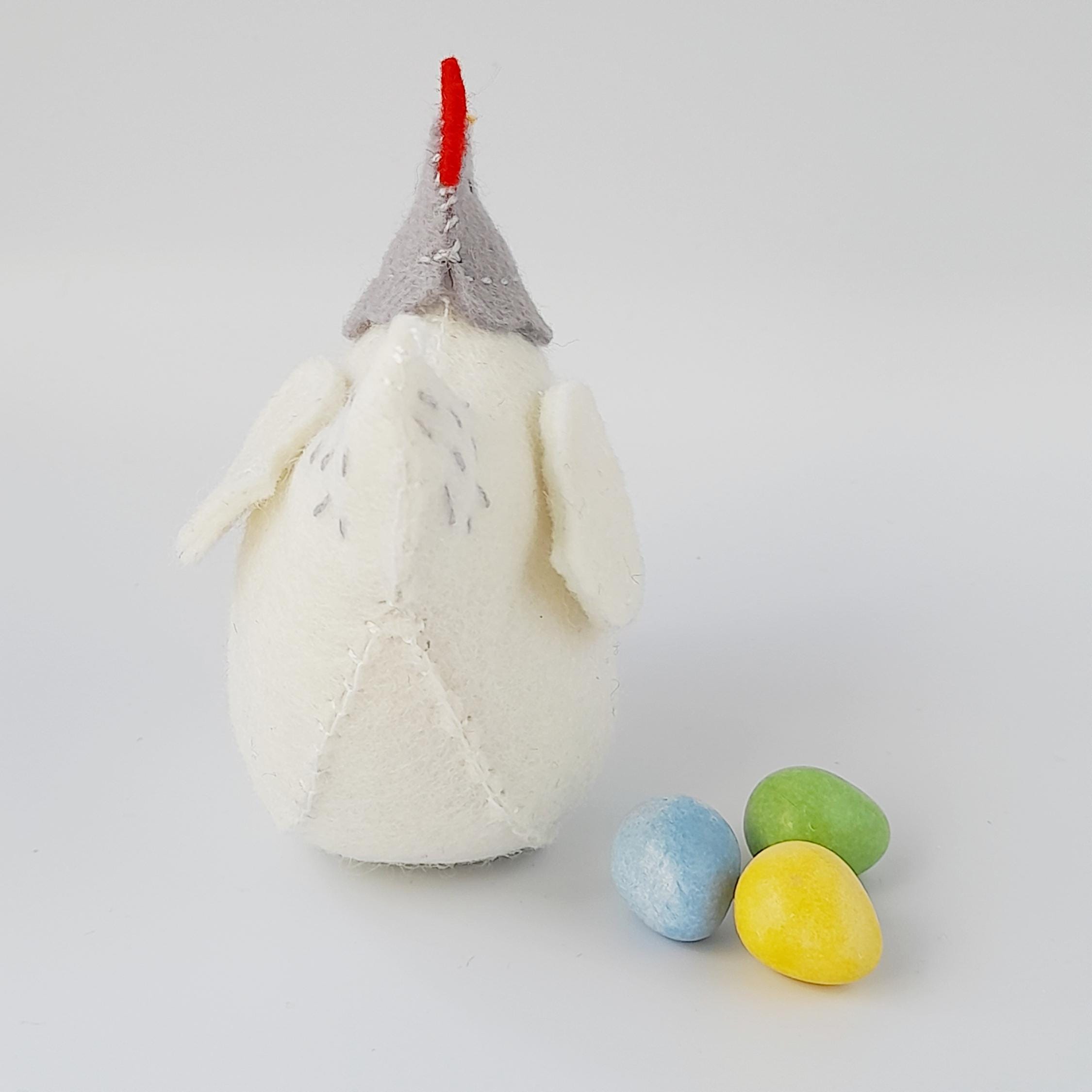 Mini Felt Hen/chicken Sewing Pattern - Etsy