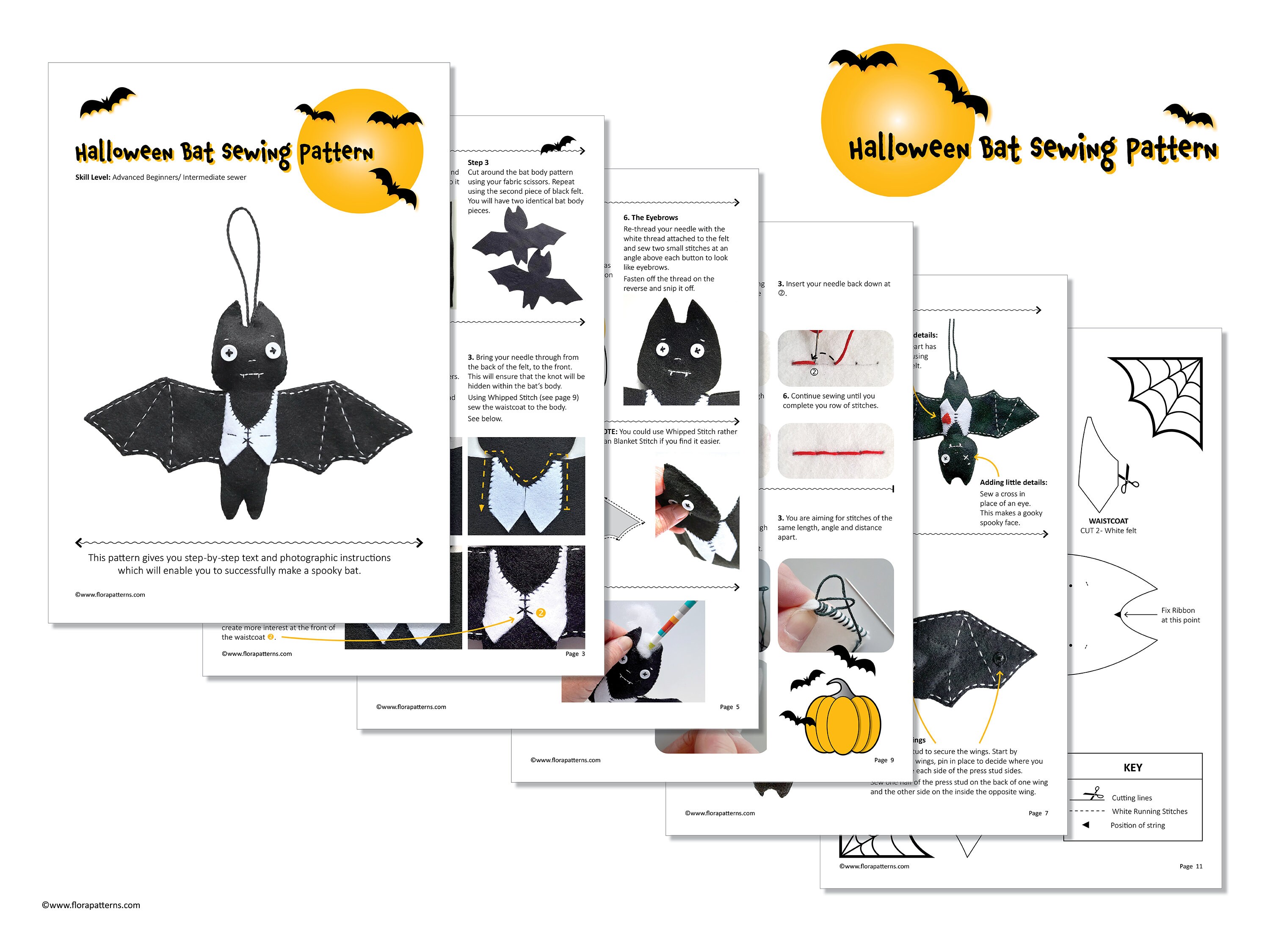 Bat Sewing Pattern Pdf Download - Etsy