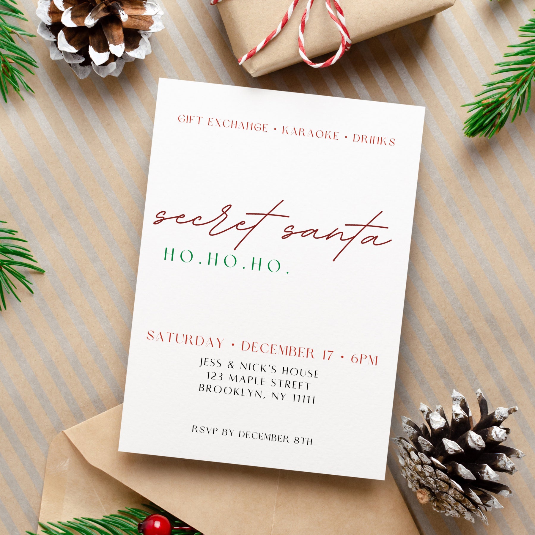 Digital Customizable Invite/invitation Template: Great for Birthdays ...