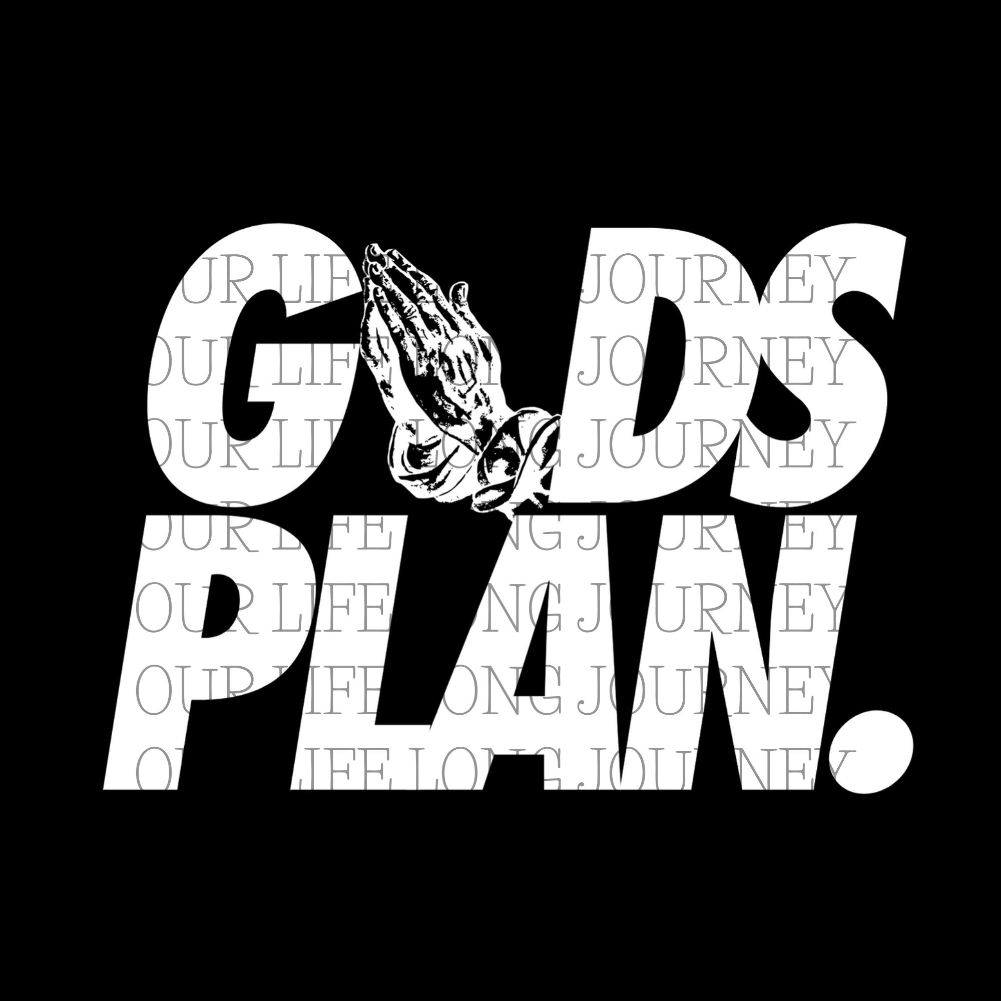 Gods Plan Png Retro Christian Png Prayer Hands Png - Etsy