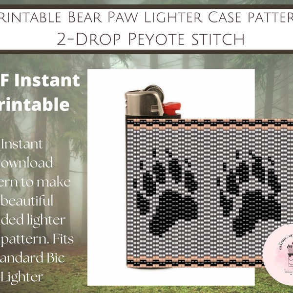 Bear Paw Beading Patterns - Etsy