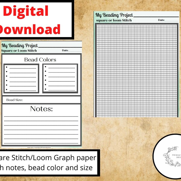 Loom Graph Pattern - Etsy