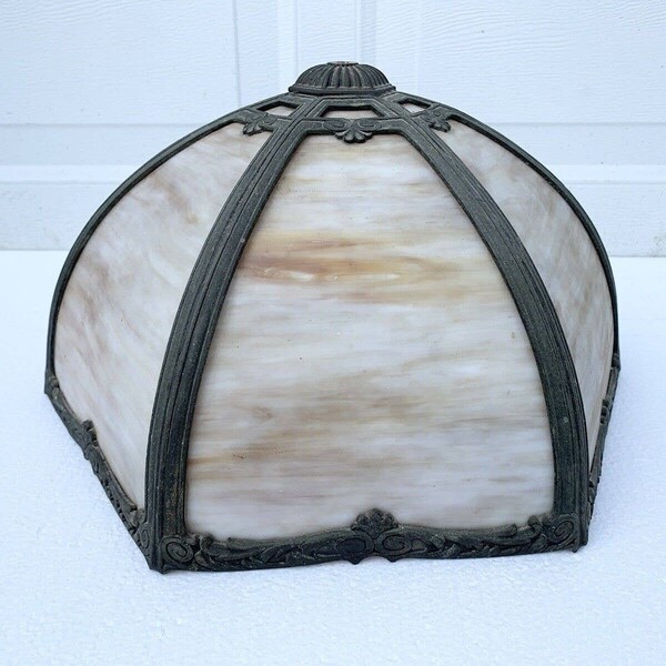 Antique Lamp Shade - Etsy