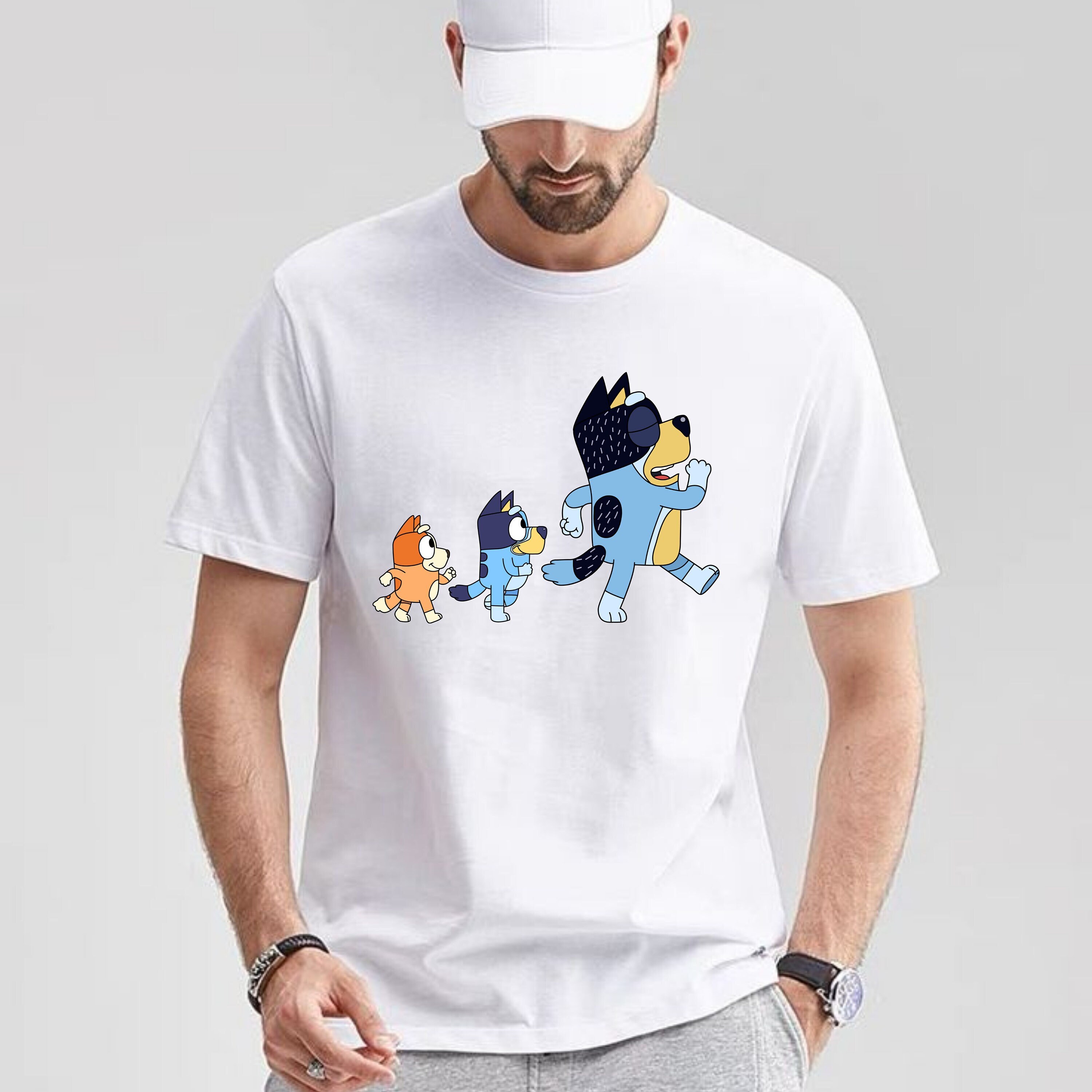 Bluey Dad Shirt, Bluey Dadlife Shirt, Bandit Heeler Shirt, Bluey Father ...