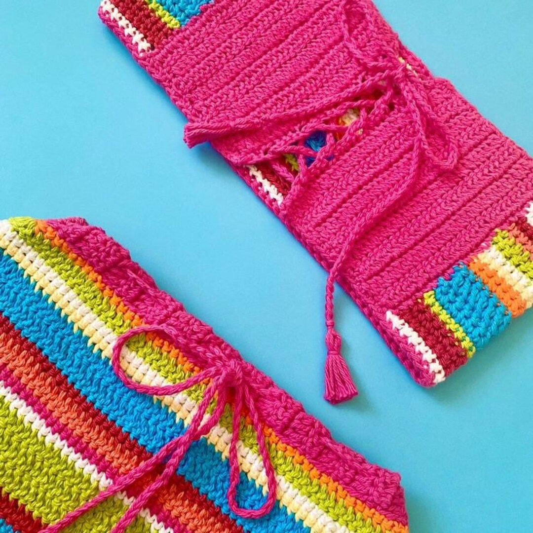 Crochet Two-piece Set - ‘sodapop’ (small) - Etsy