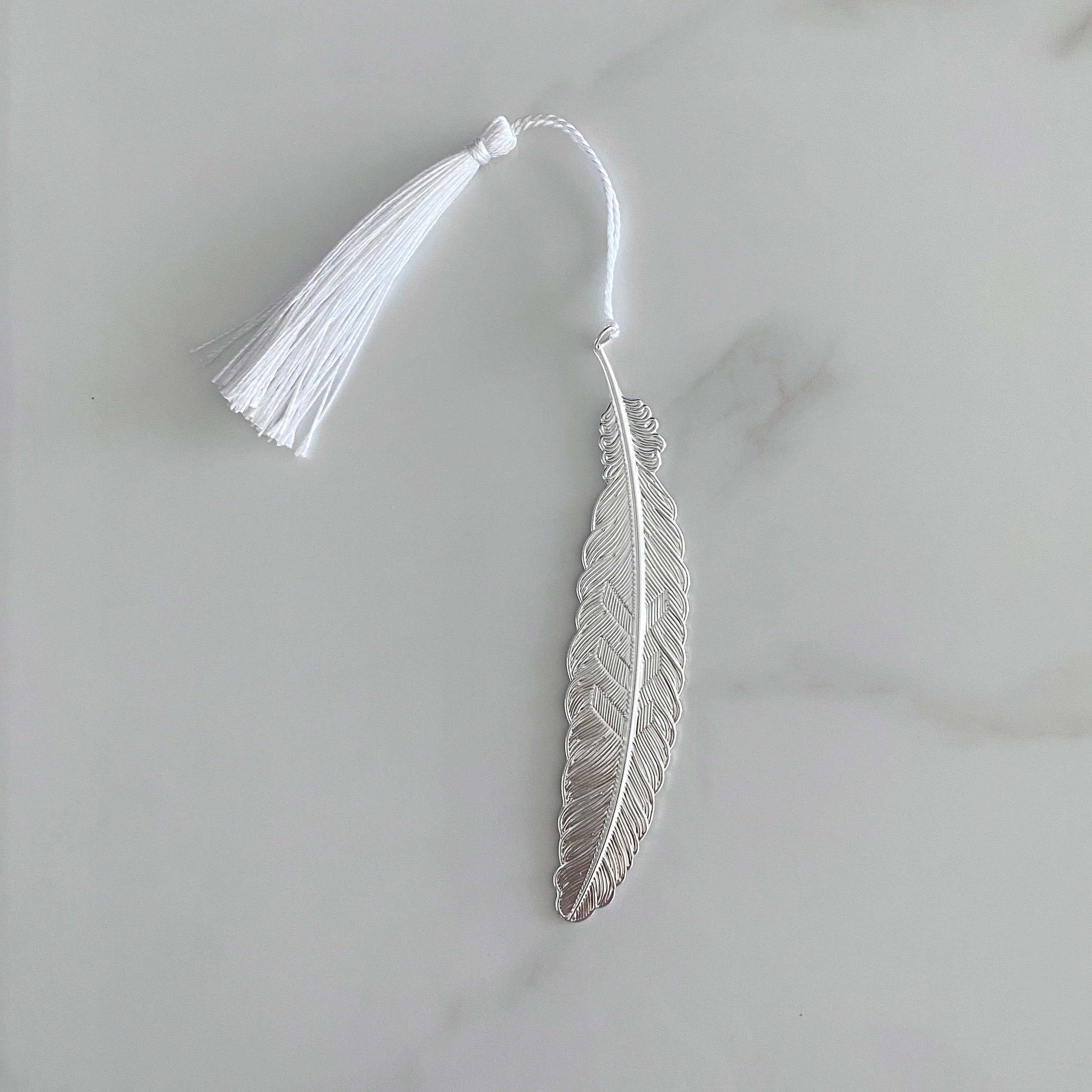 Feather Metal Bookmarks - Etsy