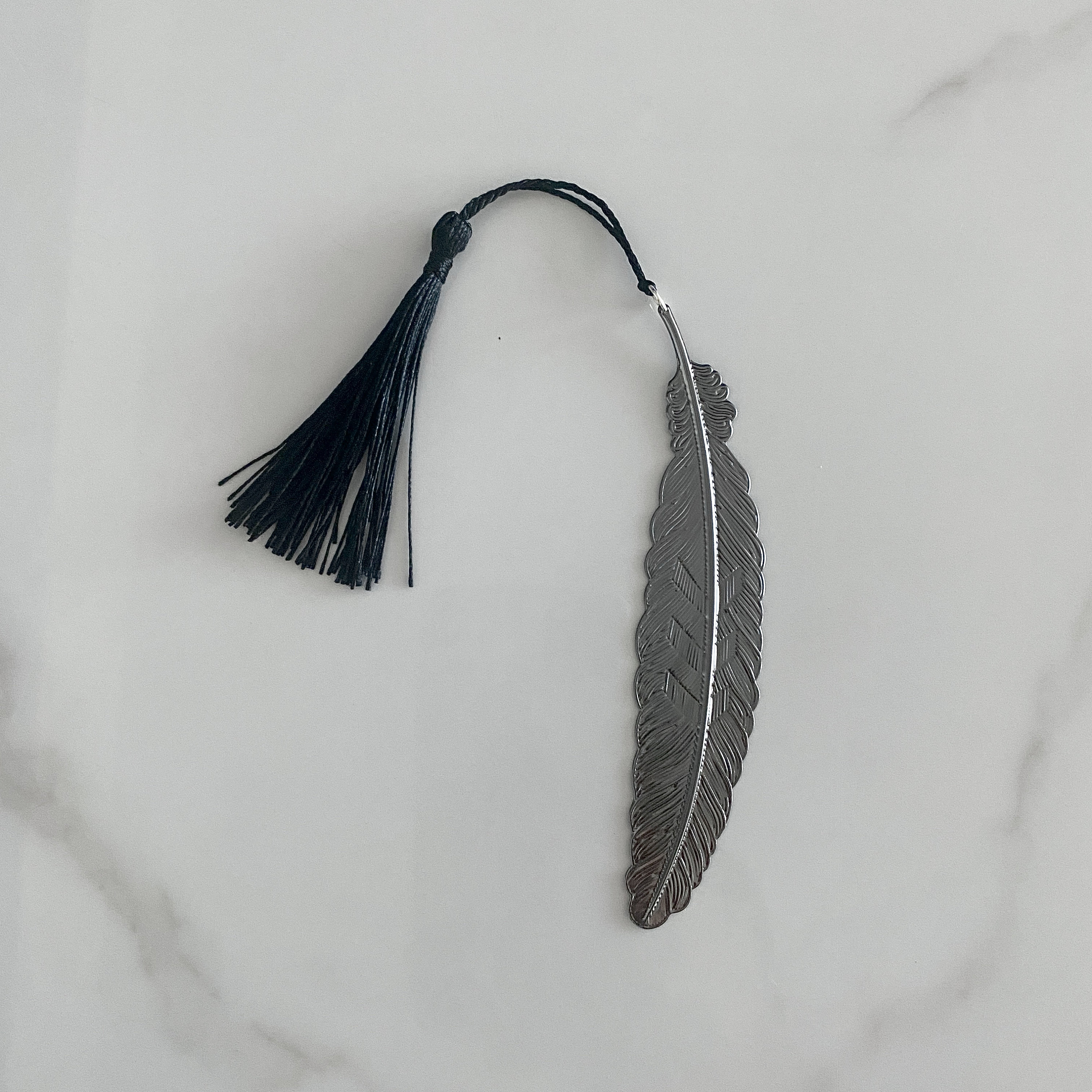 Feather Metal Bookmarks - Etsy