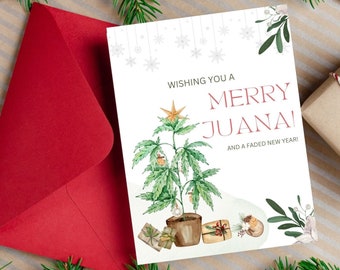 Funny Cannabis Card - Etsy