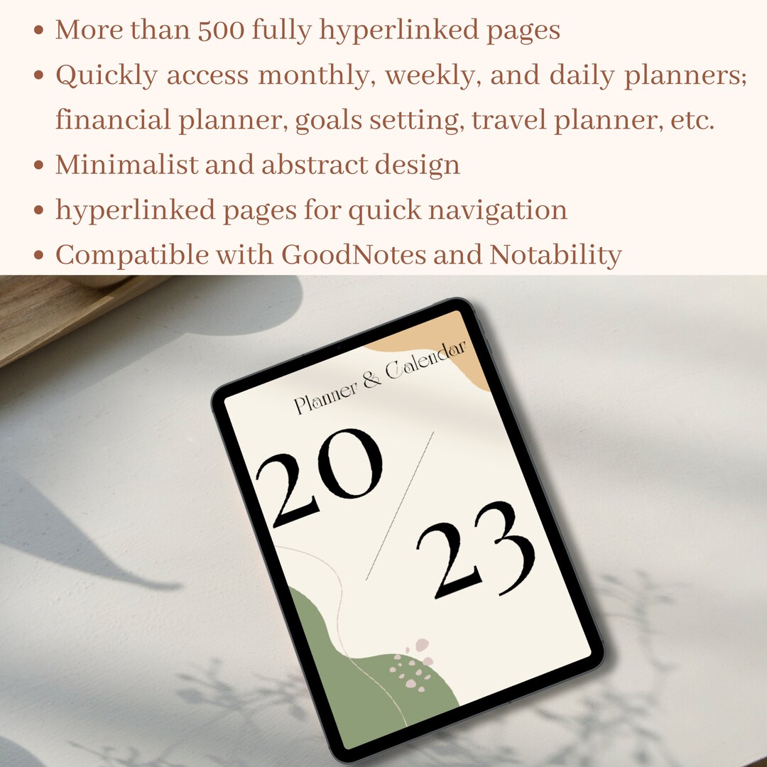 2023 Digital Planner| Ultimate Planner| Monthly,weekly and Daily ...