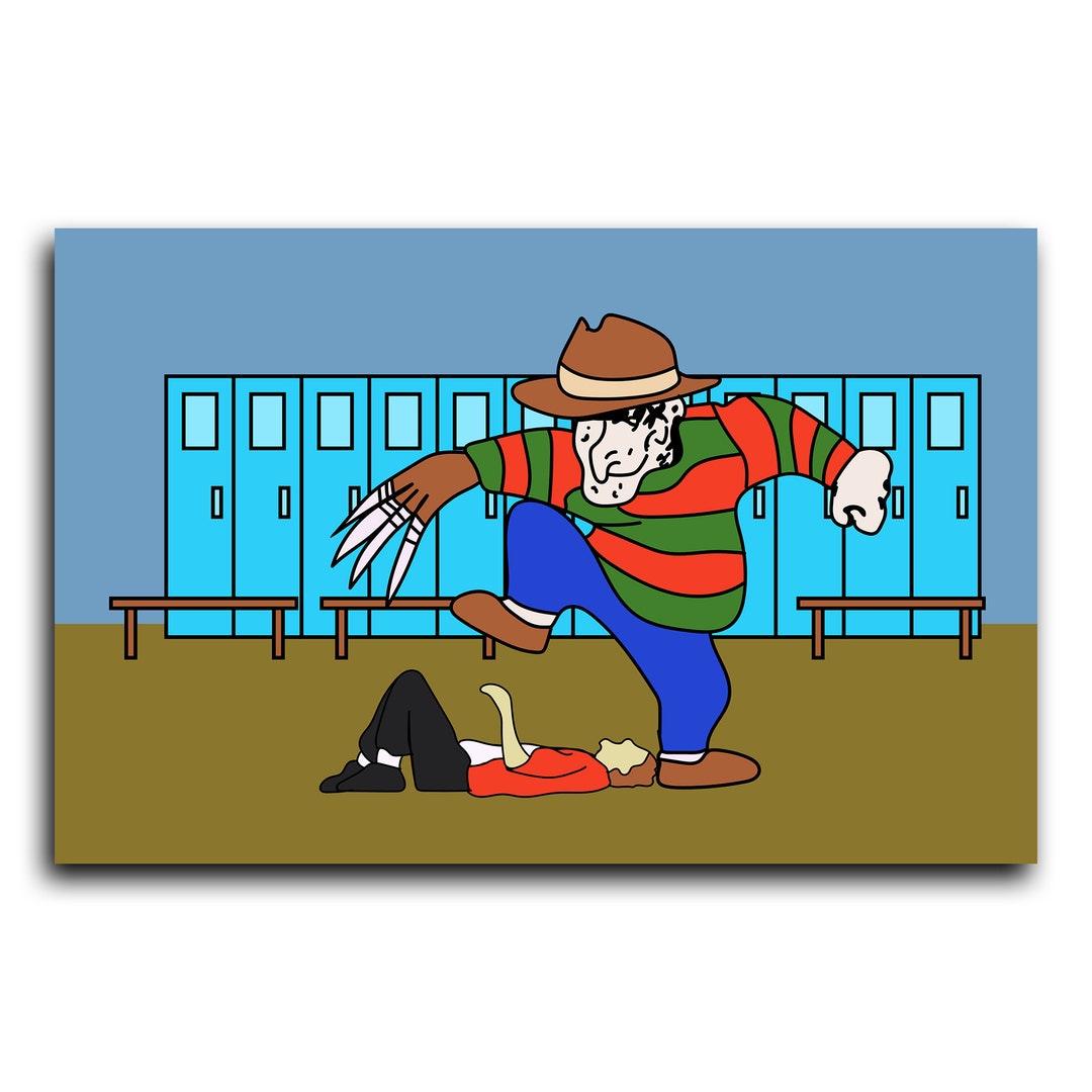 Freddy Stomp - Freddy's Dead (print) - Etsy