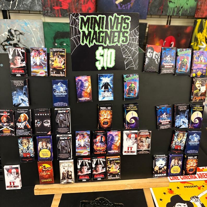 VHS Inspired Mini Magnets: 80s Nostalgia (lots of Titles) - Etsy