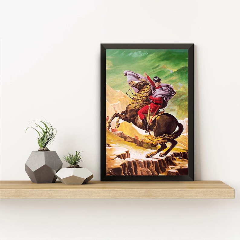 Street Fighter Movie M.bison Painting - Raul Julia (print) - Etsy