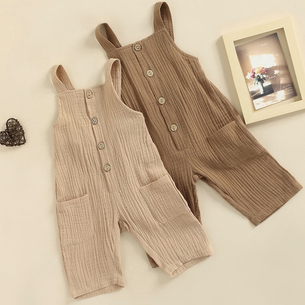 Baby Girl Overalls - Etsy