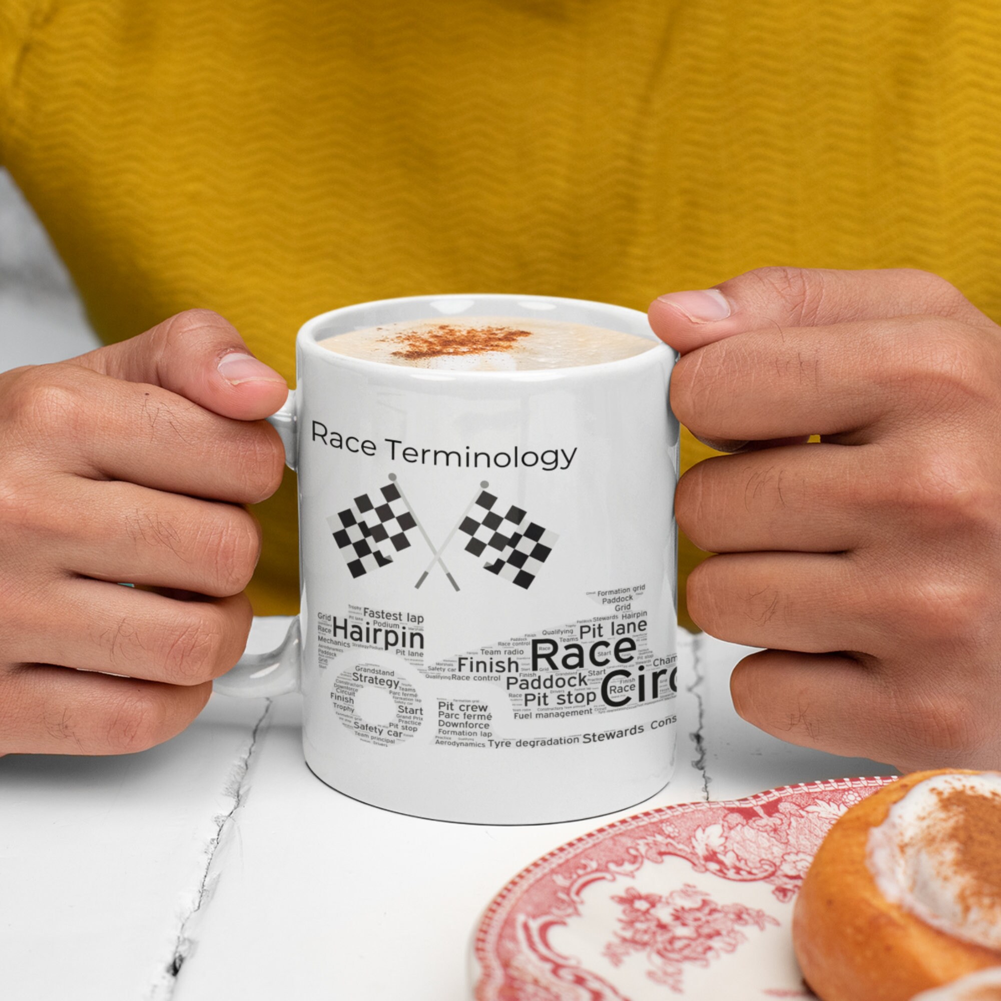 Rev up Your Morning With Our Formula 1 Inspired 11oz Ceramic Coffee Mug ...