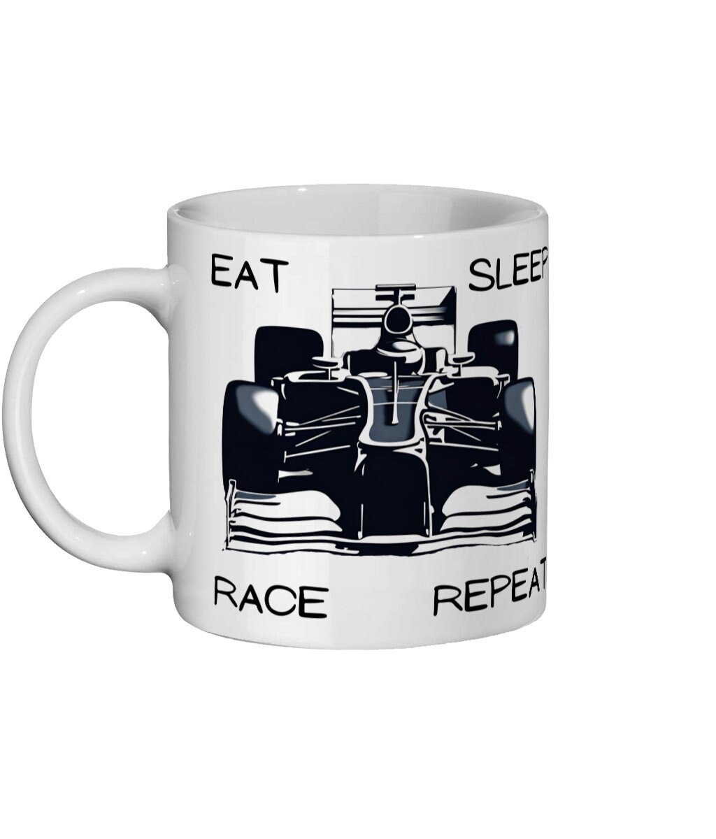 Formula 1 Eat Sleep Race Repeat F1 Coffee Mug 11oz - Etsy