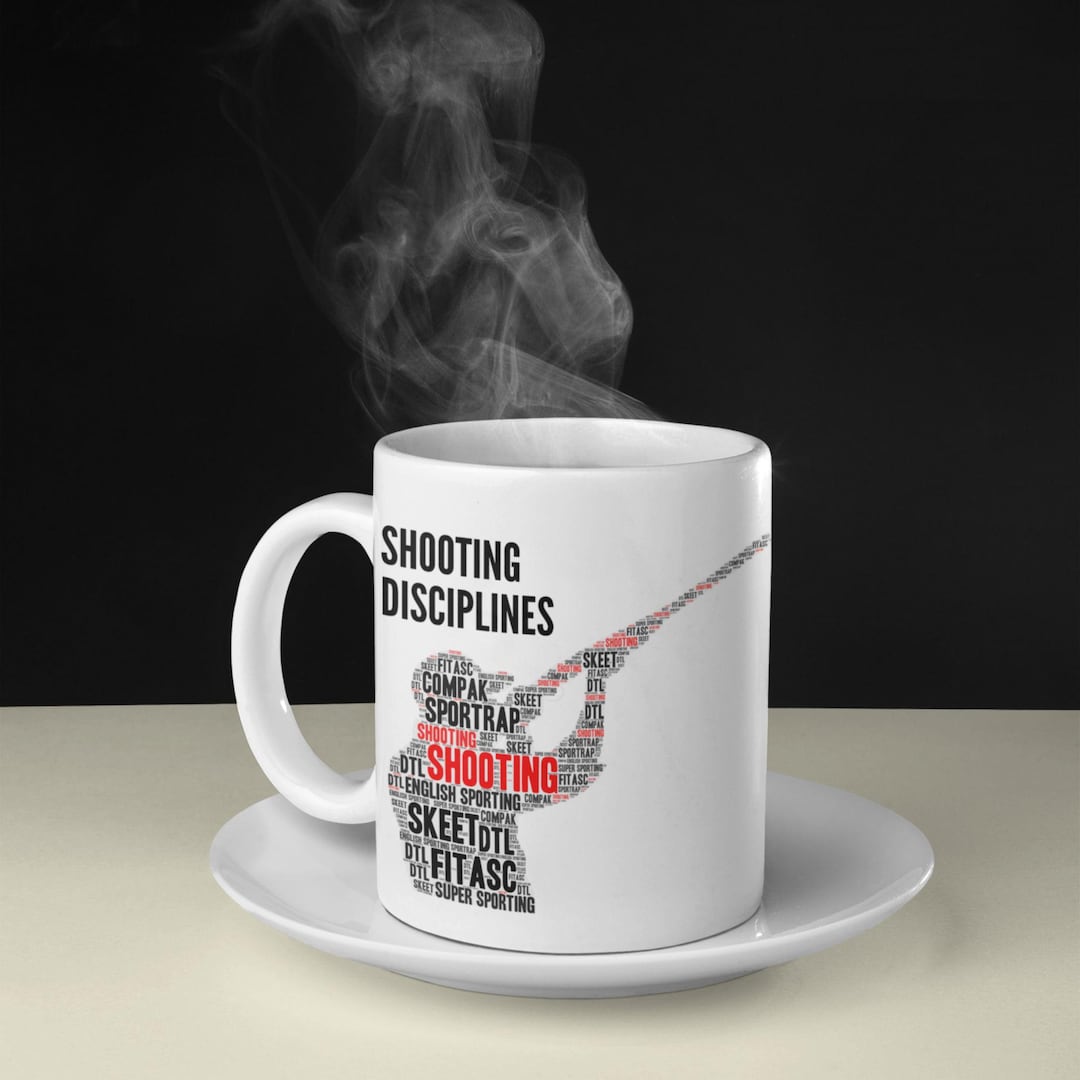 Shooting Disciplines Ceramic Mug – Clay Target Shooter Gift - Etsy