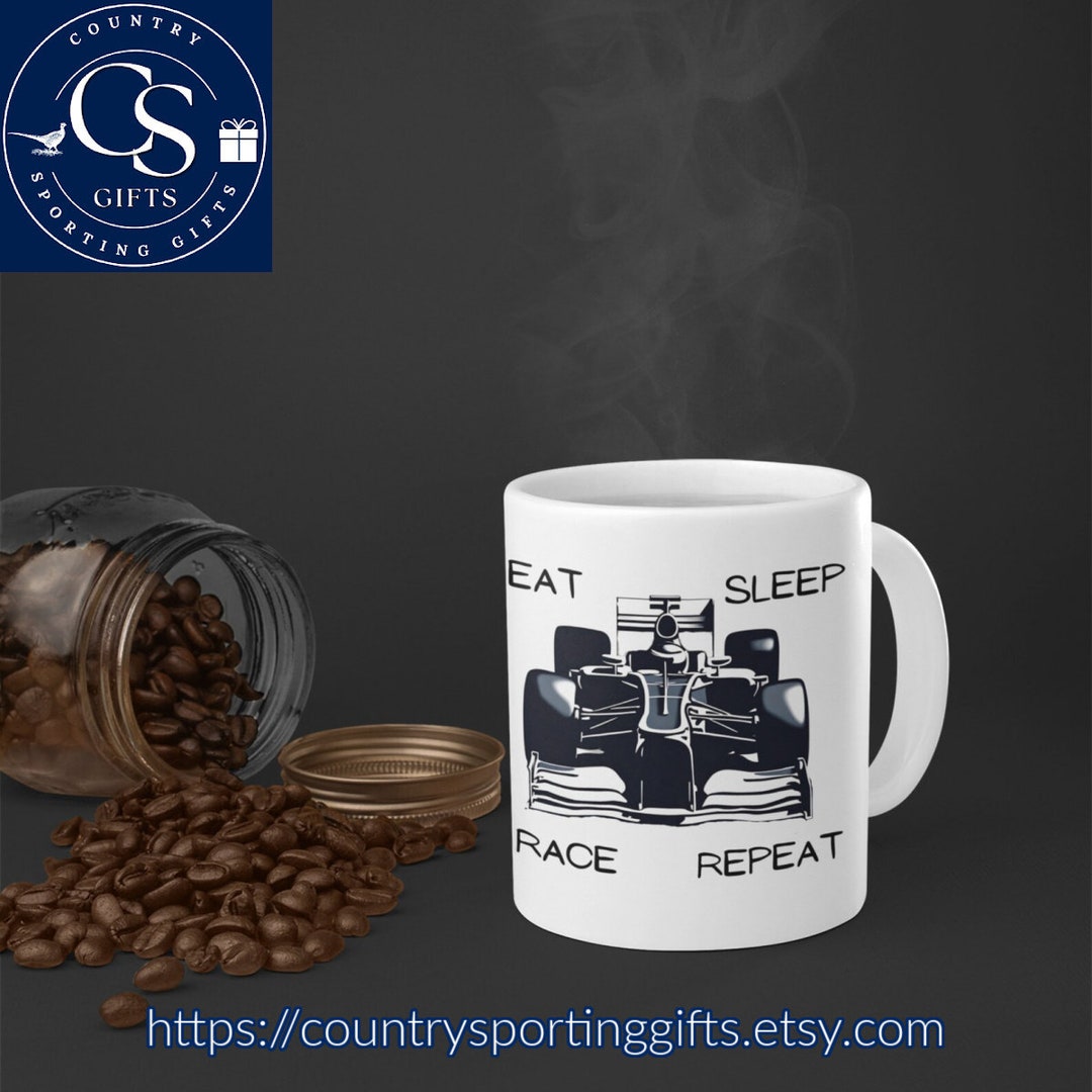 Formula 1 Eat Sleep Race Repeat F1 Coffee Mug 11oz - Etsy