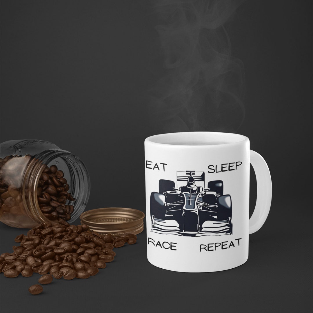 Formula 1 Eat Sleep Race Repeat F1 Coffee Mug 11oz - Etsy