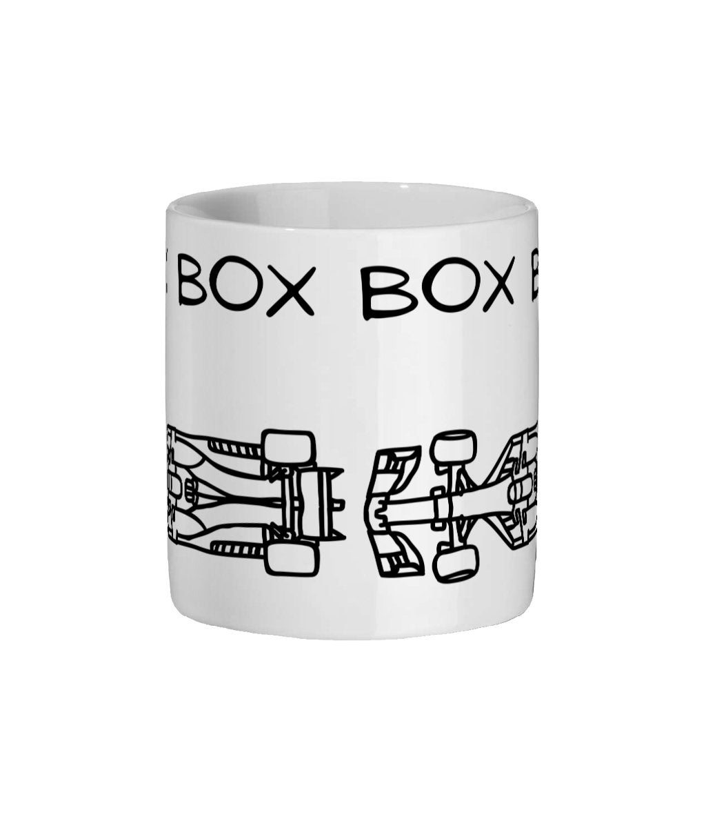 F1 'box Box' Coffee Mug - Formula 1 Racing Gift - Etsy