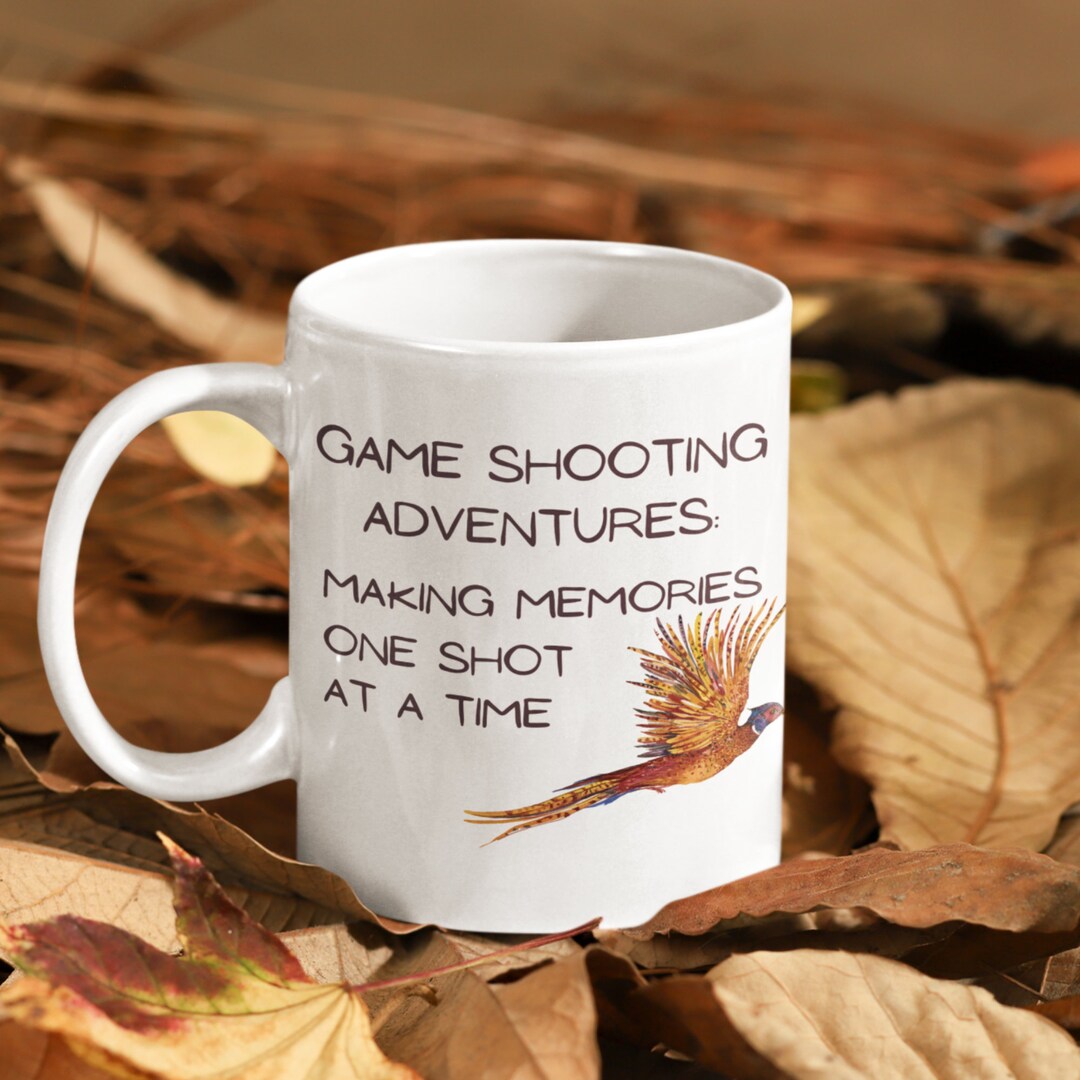 Game Shooting Adventures Mug: Ceramic Coffee Mug, Father's Day Gift - Etsy