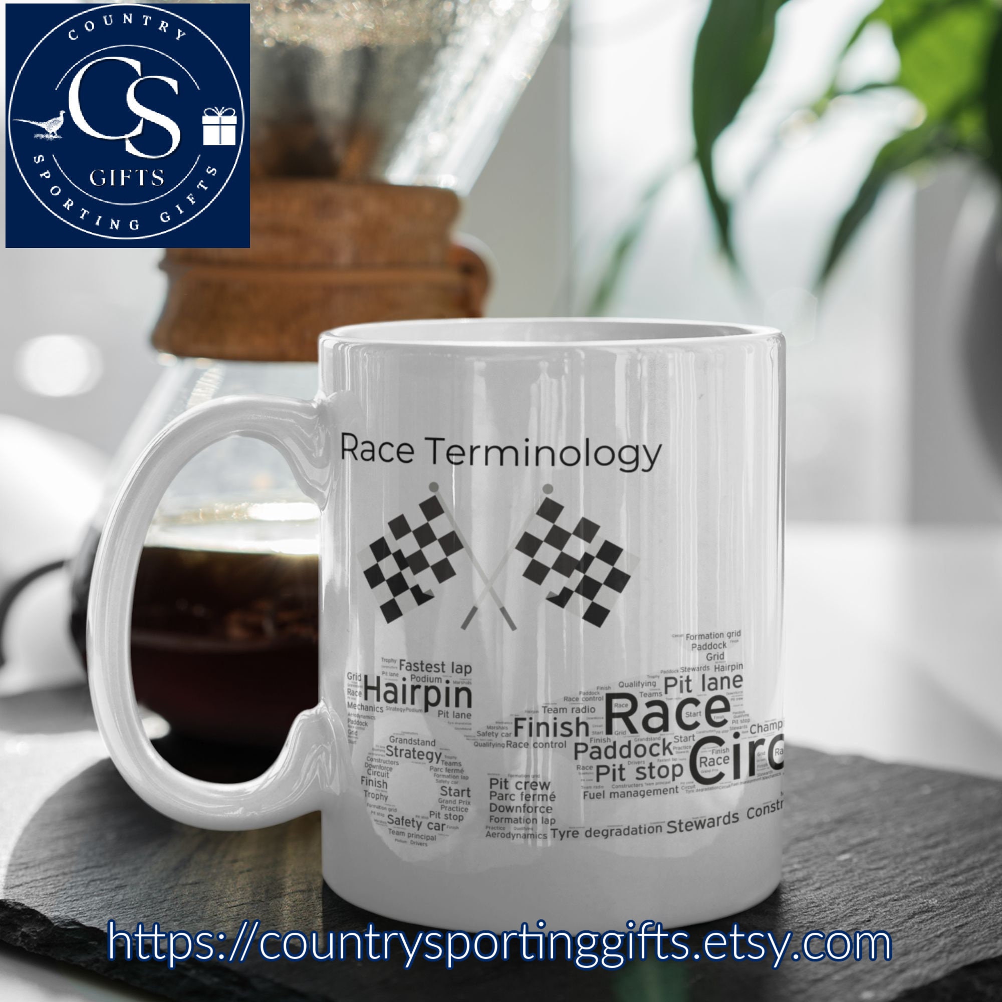 Rev up Your Morning With Our Formula 1 Inspired 11oz Ceramic Coffee Mug ...