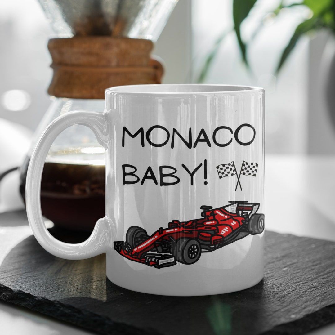 Monaco Baby F1 Car Coffee Mug - Racing Fan Gift - Etsy