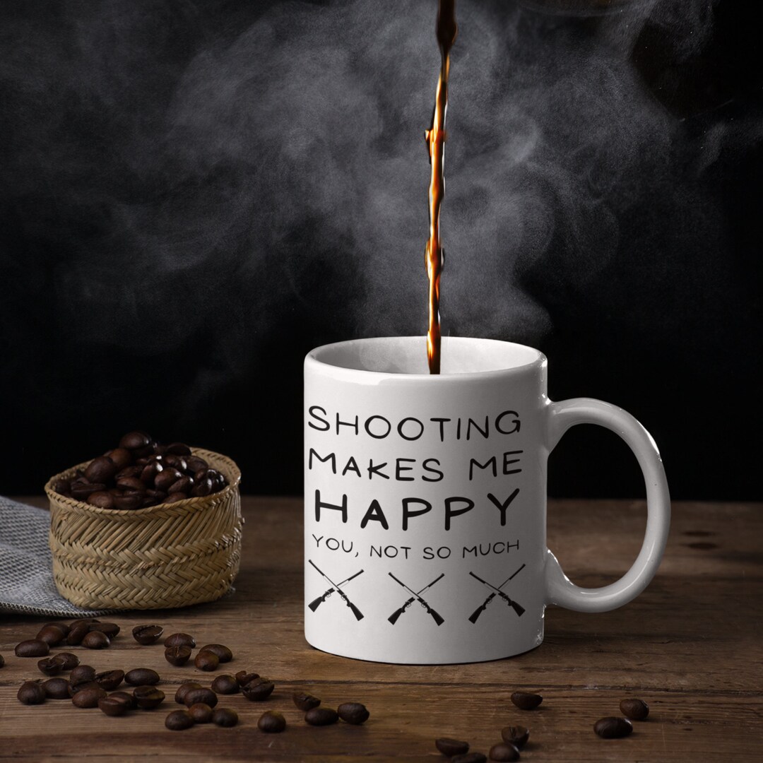 Shooting Mug, Gifts for Clay Shooters, Gift for Clay Pigeon Shooters ...