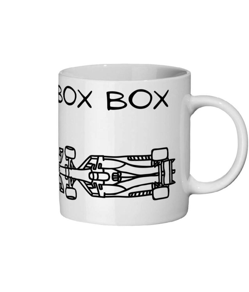 F1 'box Box' Coffee Mug - Formula 1 Racing Gift - Etsy