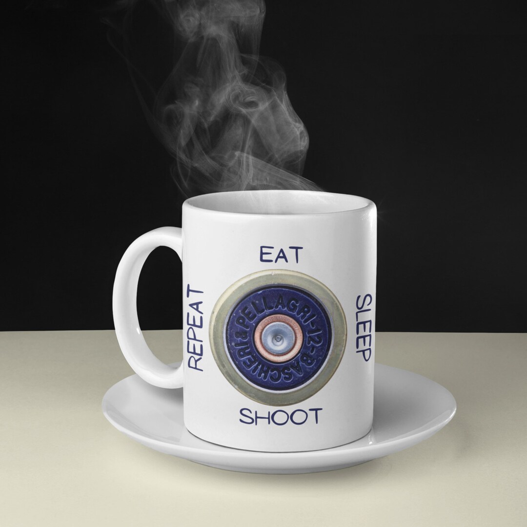 Cartridge Coffee Mug: Funny Shooting Slogan, Shotgun Enthusiast Gift - Etsy