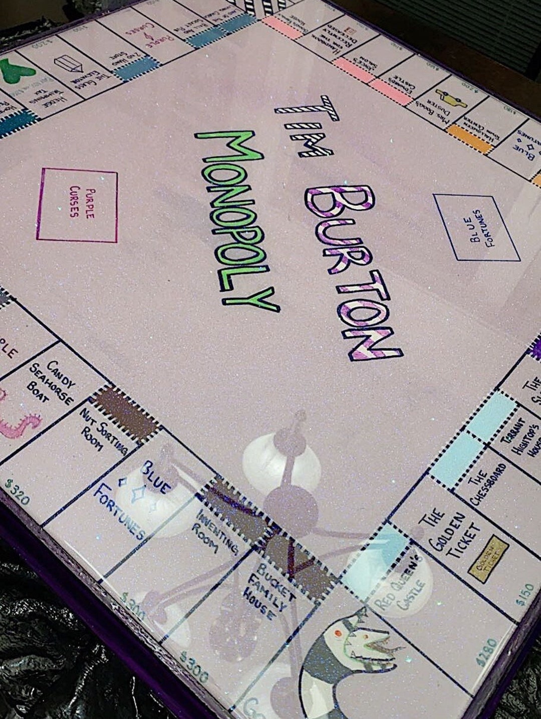 Solid Wood Custom Monopoly Boards - Etsy