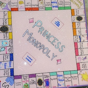 Solid Wood Custom Monopoly Boards - Etsy