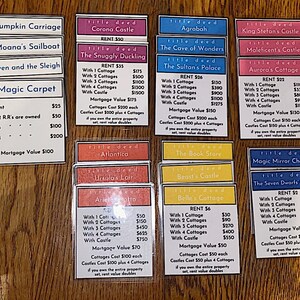 Solid Wood Custom Monopoly Boards - Etsy