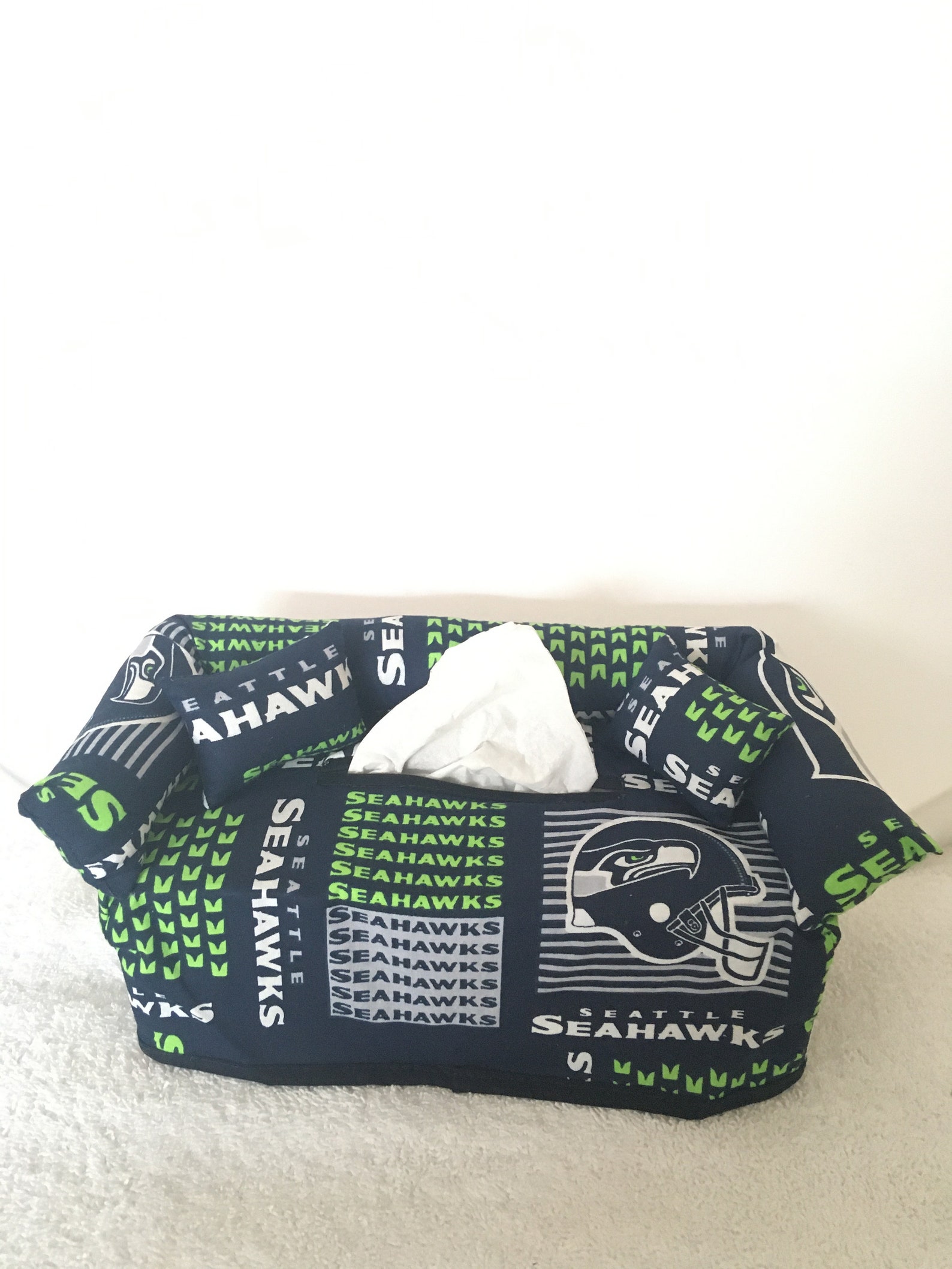 Seattle Seahawks Football Sofa Tissue Box Covers Sports - Etsy