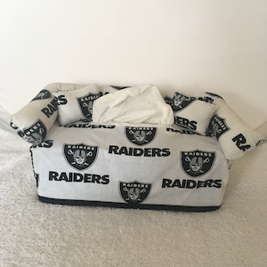 Las Vegas Raiders Sofa Tissue Box Cover Sports Football - Etsy