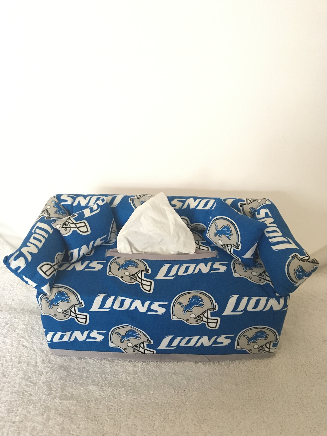 Detroit Lions Football Sofa Tissue Box Covers Sports - Etsy