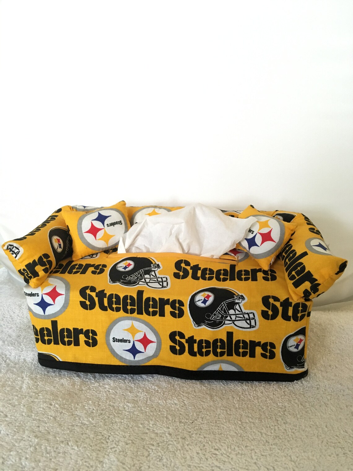 Pittsburgh Steelers Football Sofa Tissue Box Covers Sports - Etsy