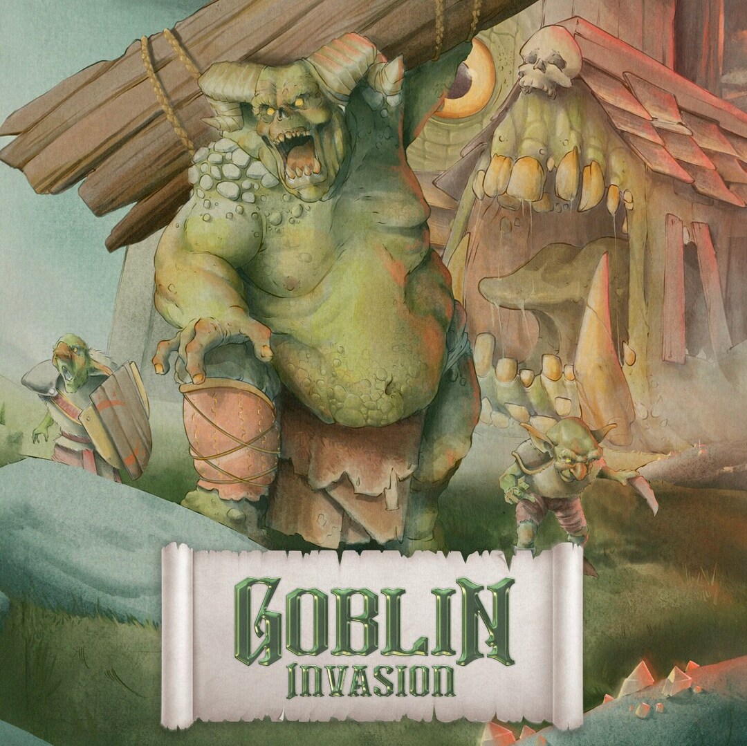 Goblin Invasion Epic Fantasy Miniature Set for Tabletop - Etsy