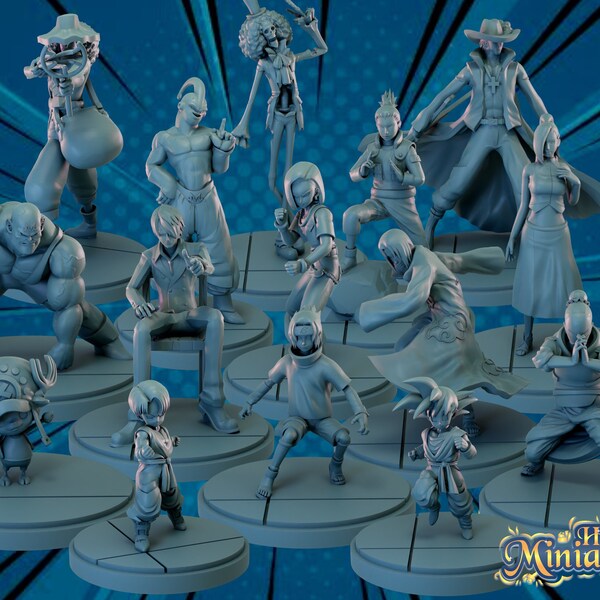 Anime Figures - Etsy