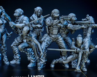 Cyberpunk Car Nomad Cybercar 28mm Miniatures for Tabletop Gaming ...